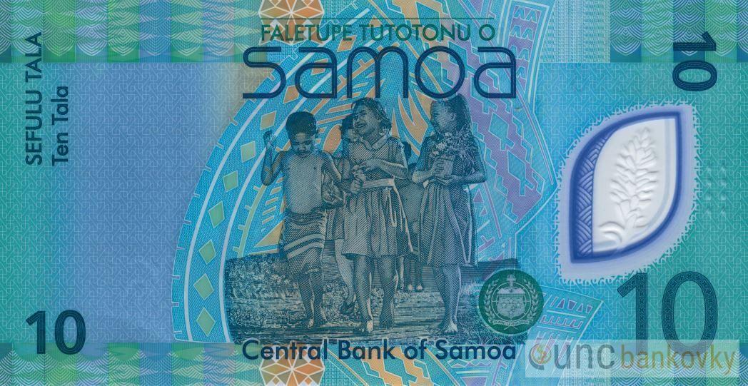 Samoa 10 Tala 2023 | UNCbankovky.cz | sběratelské bankovky z celého světa