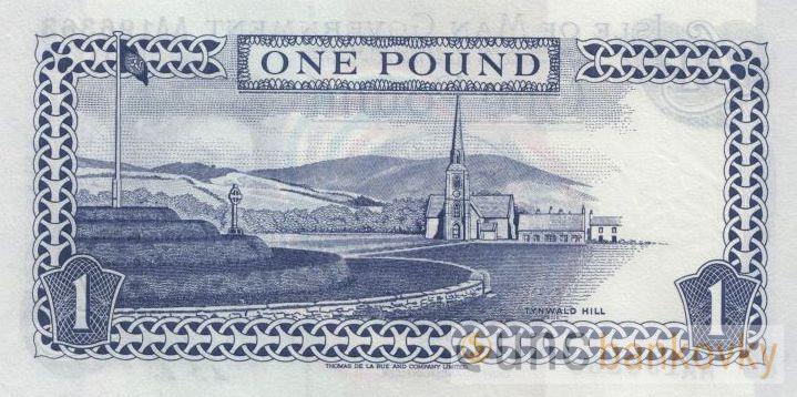 Man 1 Pound 2009 UNC | UNCbankovky.cz | sběratelské bankovky z celého světa